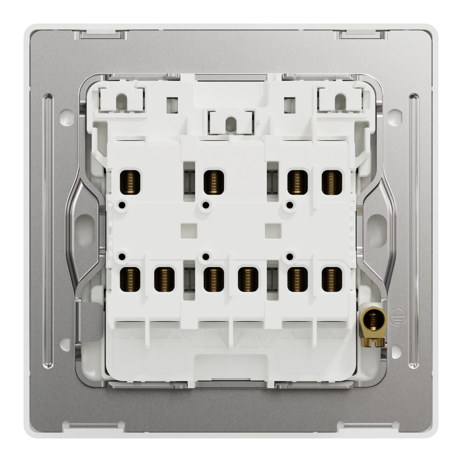 NUX33_2N_DB - Switch, Unica X, 2 way, 16AX, 250V, 3 gangs, with LED ...