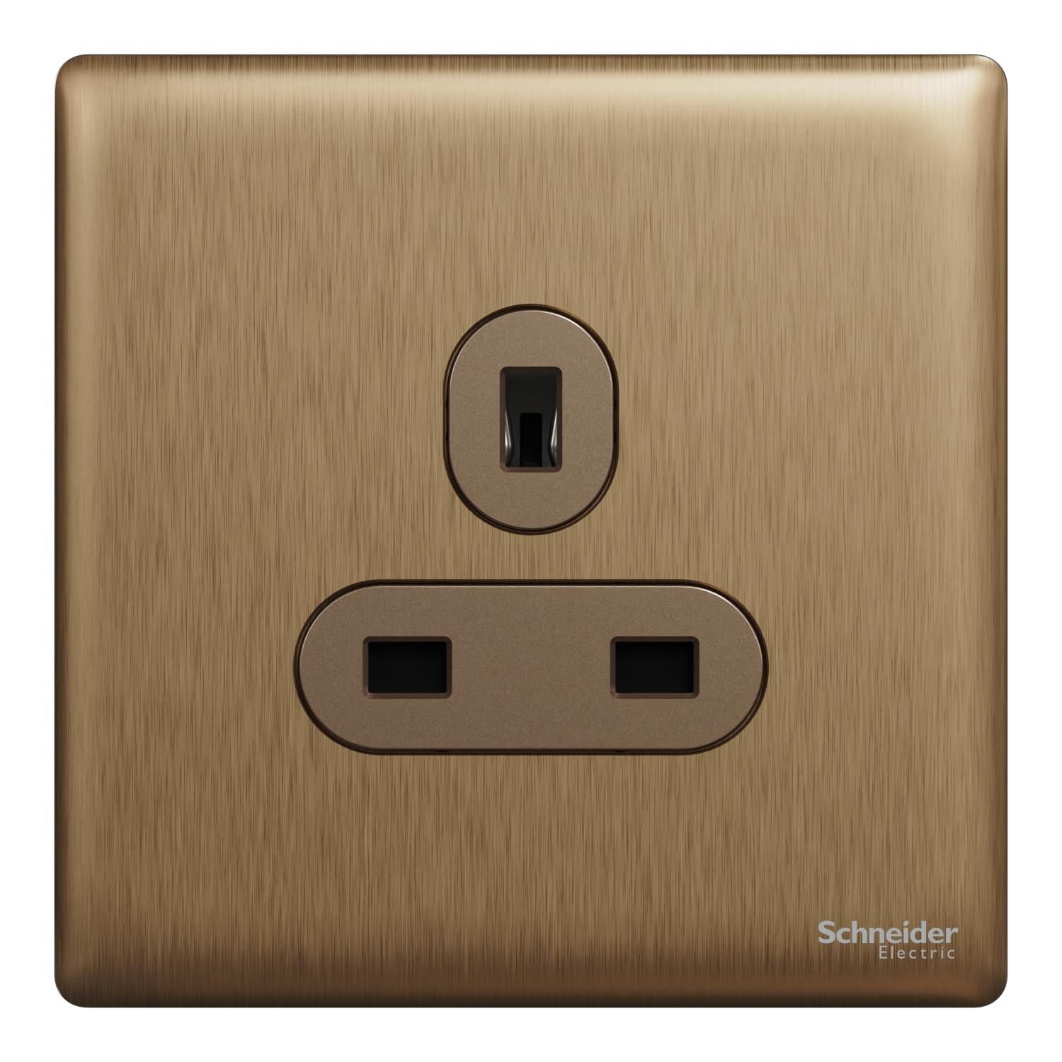 NUX426_DB - Socket outlet, Unica X, 13A, 250V, dark bronze | Schneider ...