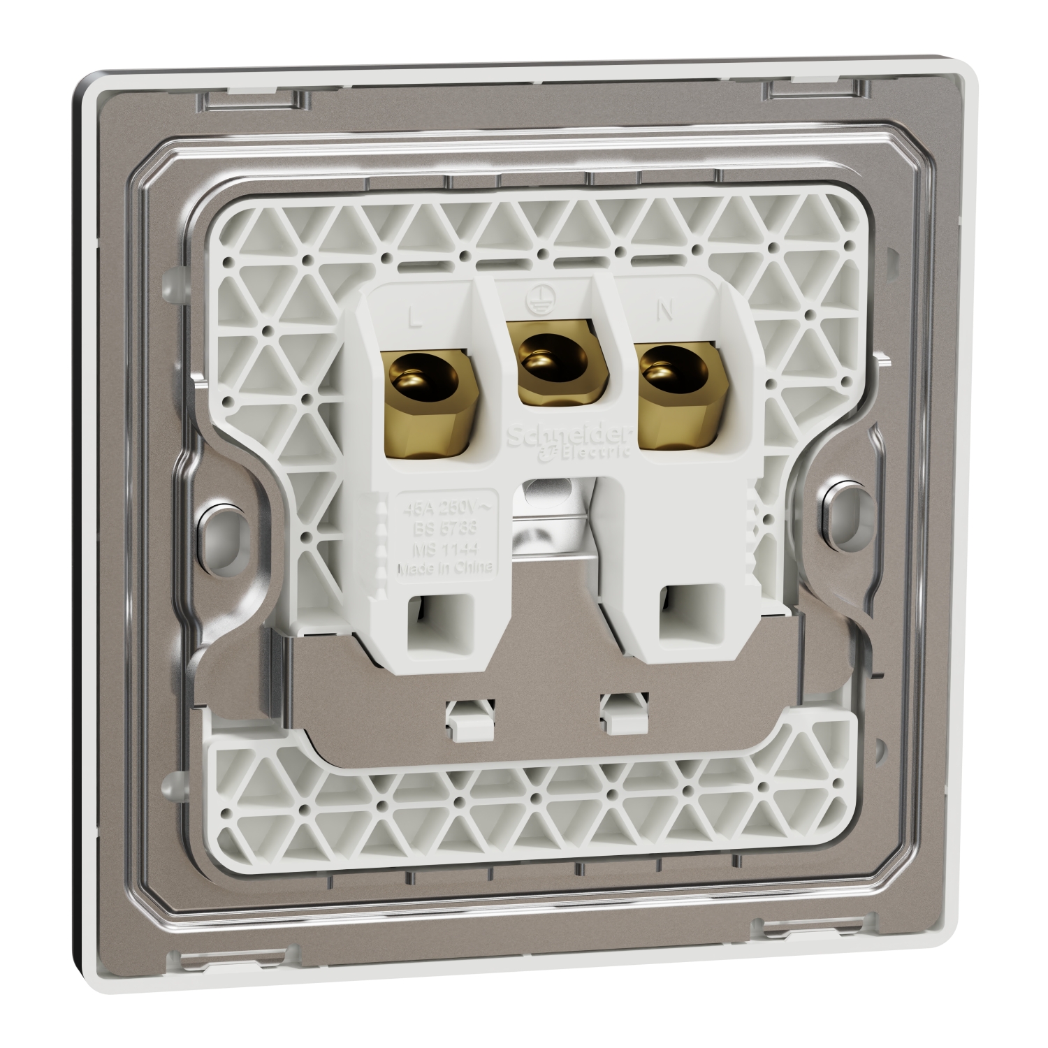 NUX554_JB - Connection unit, Unica X, 45A, 250V, 1 gang, without flex ...