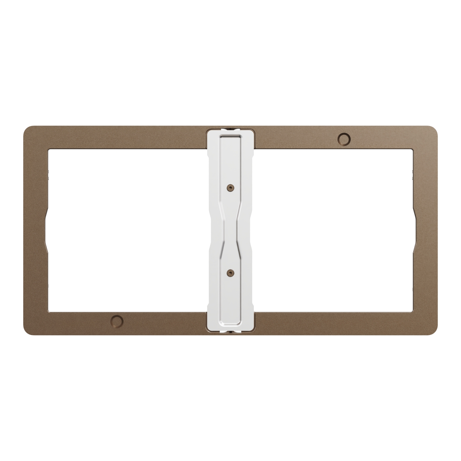 NUX_21_DB - Cover frame, Unica X, 2 gangs, matt, dark bronze ...