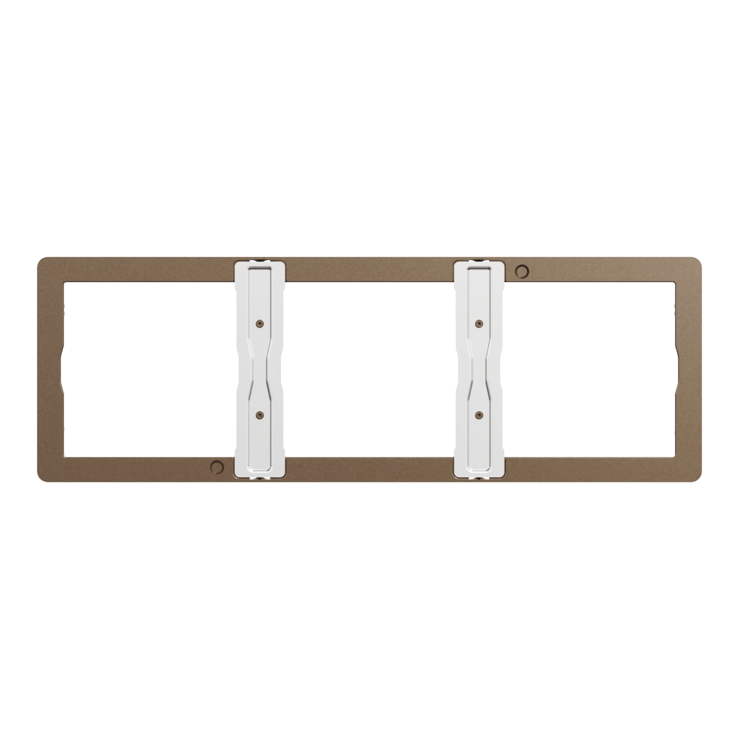 NUX_31_DB - Cover frame, Unica X, 3 gangs, matt, dark bronze ...