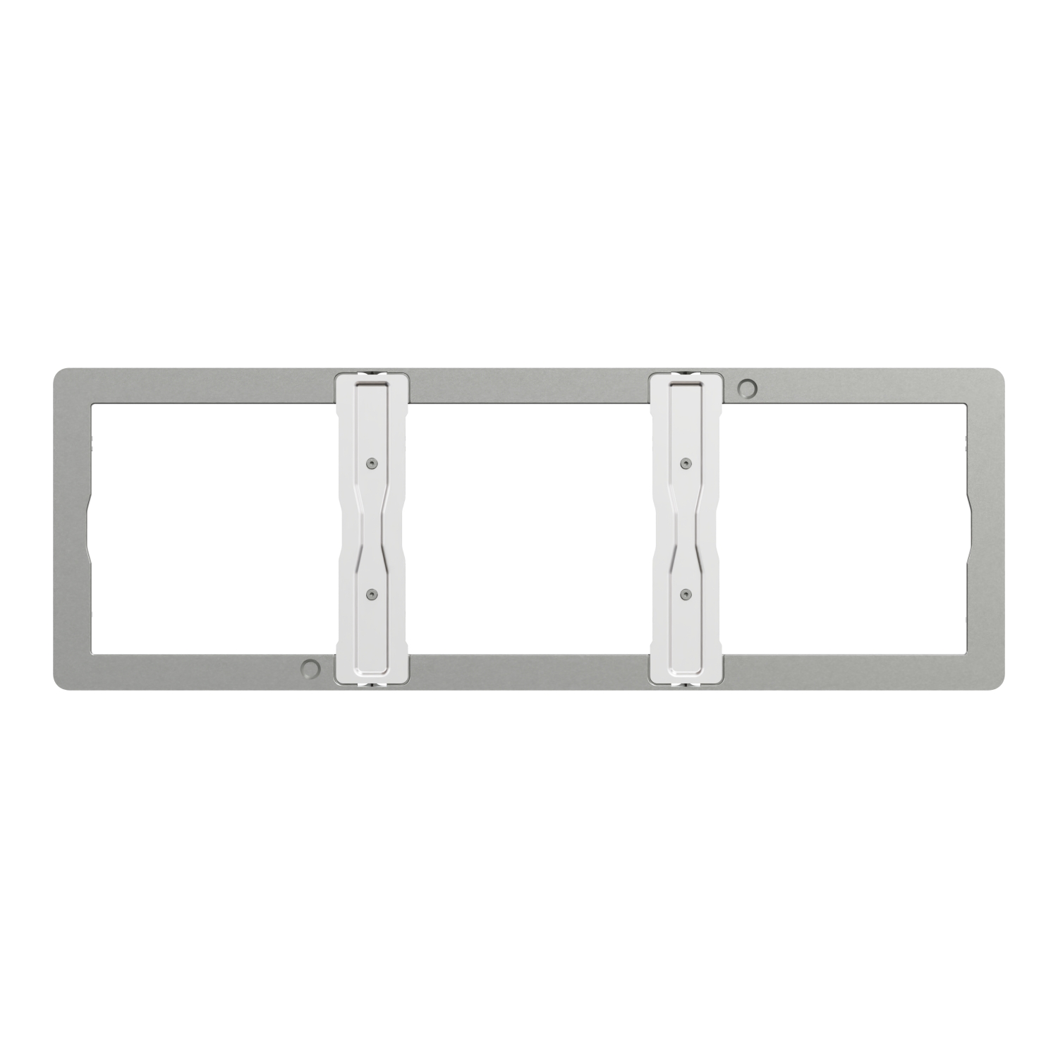 NUX_31_SS - Cover frame, Unica X, 3 gangs, matt, stainless steel ...