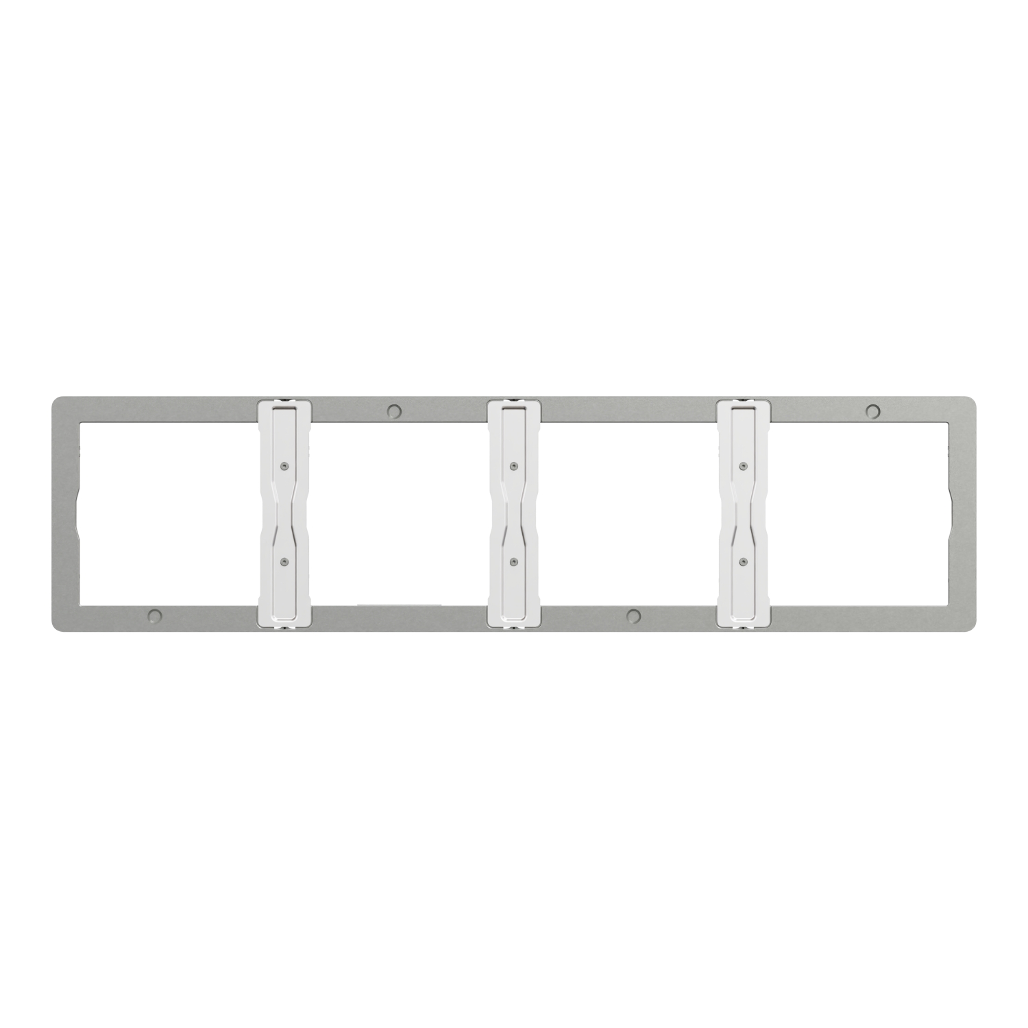 NUX_41_SS - Cover frame, Unica X, 4 gangs, matt, stainless steel ...
