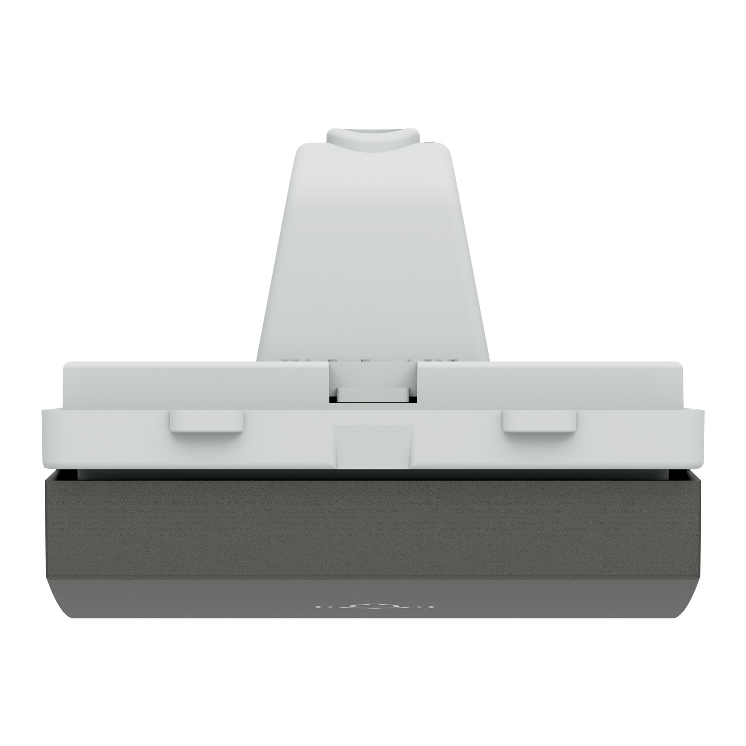 P1025_PG_N - Switch, Livia, 10A, bell push, 2 module, painted grey ...