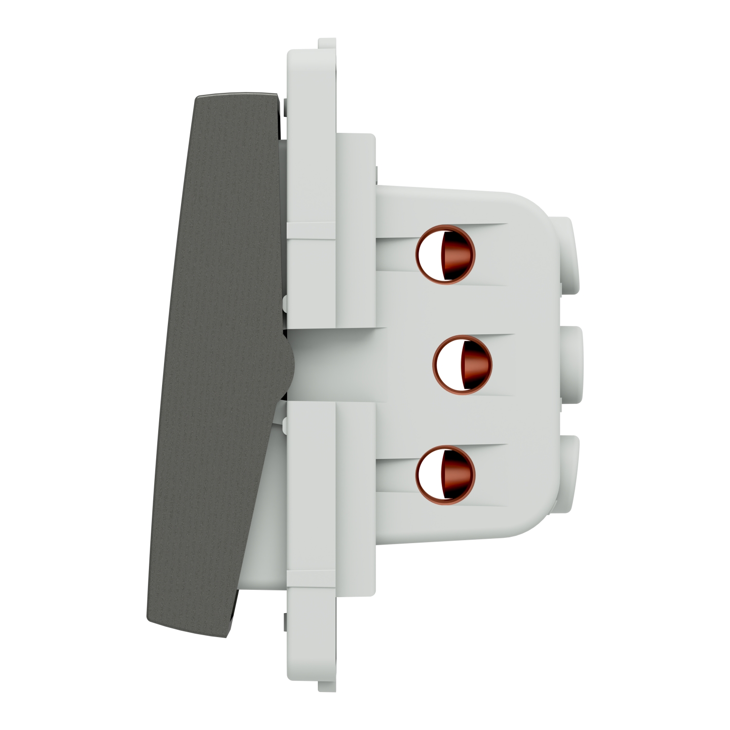 P1102_PG_N - Switch, Livia, 1-pole 2-way, 16AX, 1 module, up-down ...