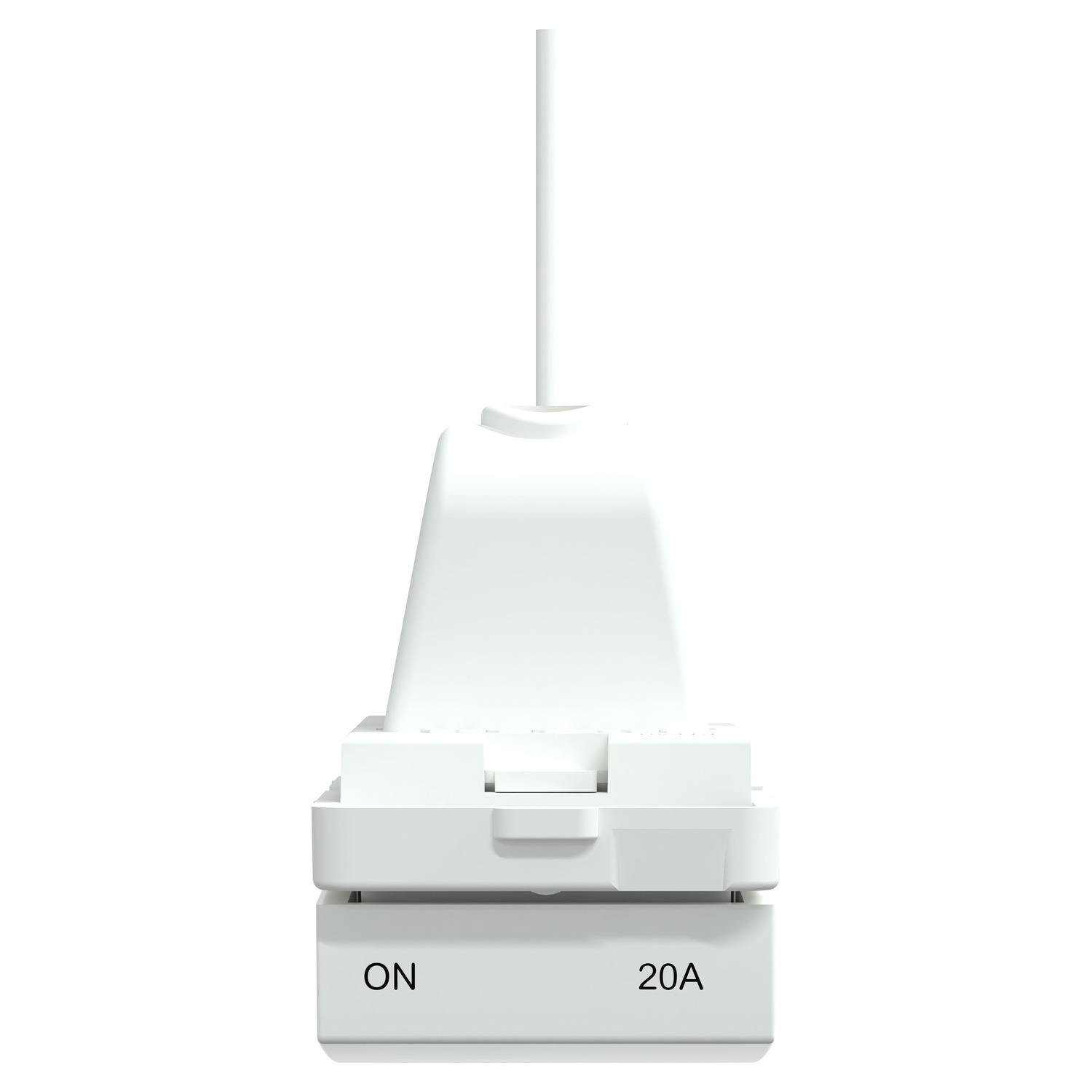 P11201 - Switch, Livia, 1-way, 20A, 1 module, IP2X, with indicator lamp ...