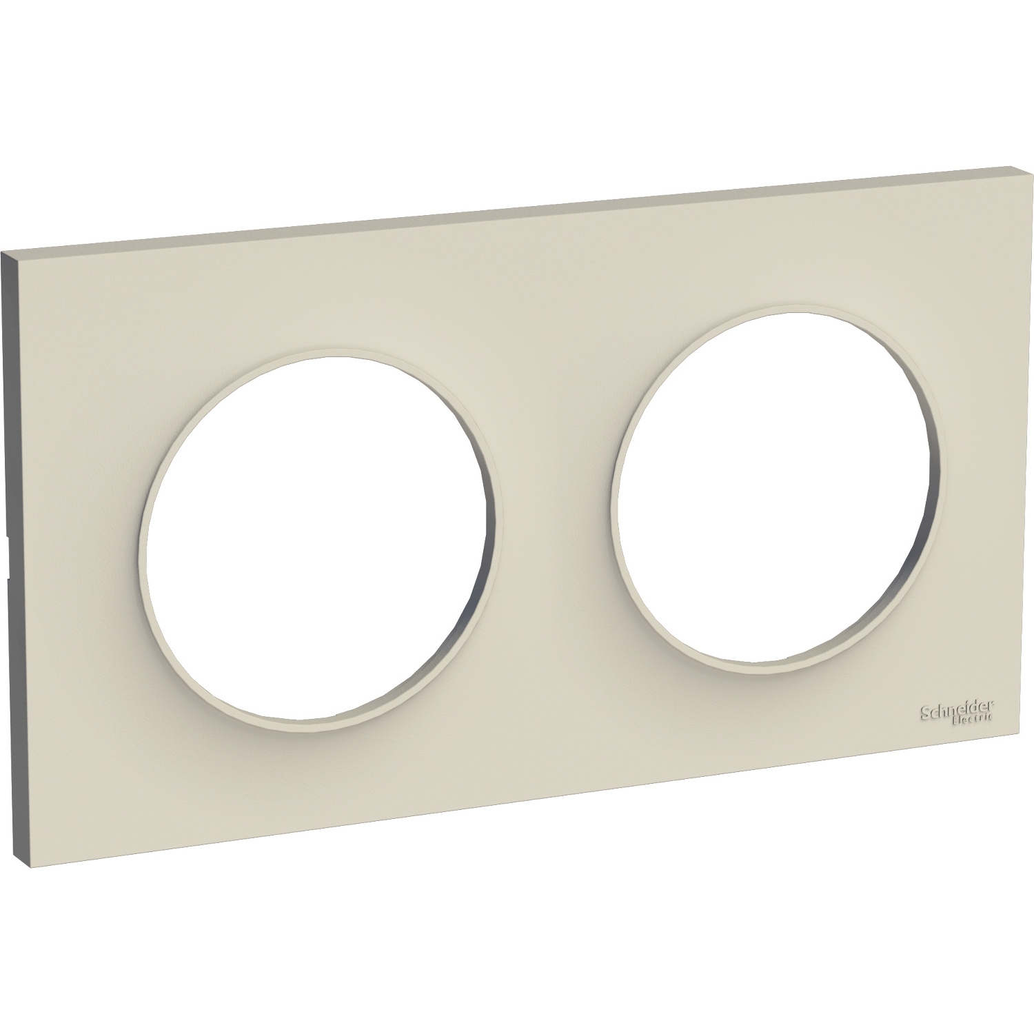 S520704B - Odace Styl - plaque de finition - 2 postes H/V entraxe 71mm ...