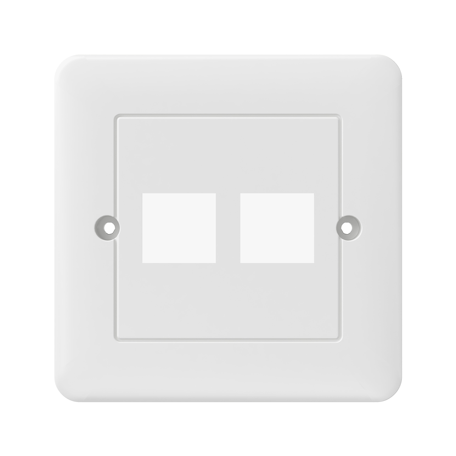 WDE002433 - Centrumplatta, Exxact, Täcklock plan, Actassi S-One, RJ45 ...