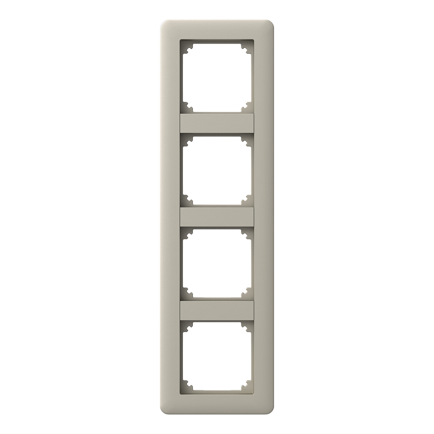 WDE004304 - Cover frame, Exxact Primo, 4 gangs, metallic | Schneider ...