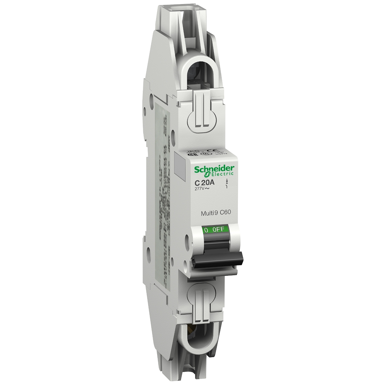 MGN61338 - Multi9 - C60 UL489 - MCB - 1P - 5 A - D Curve - 277 V - 10 ...