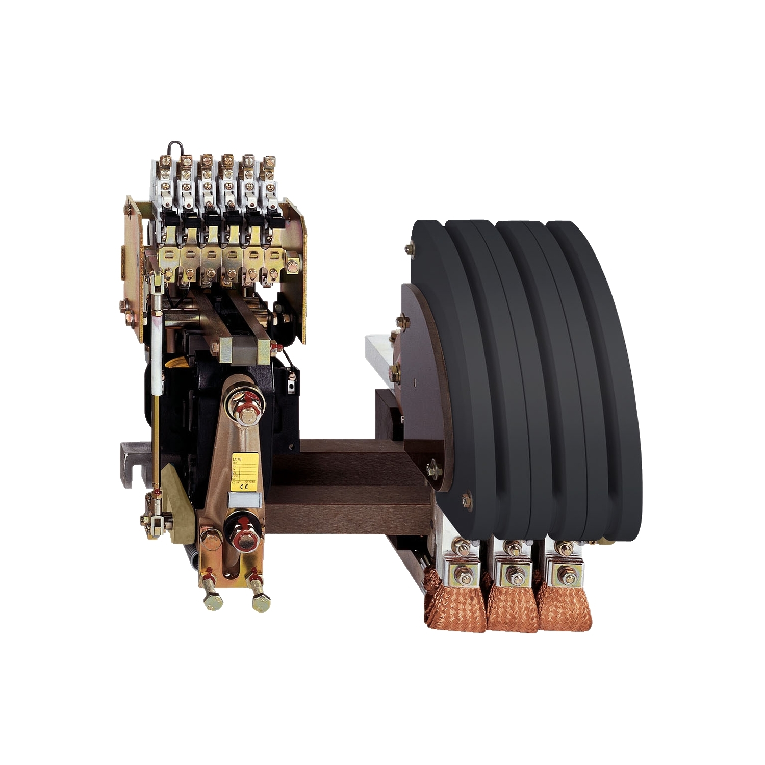 LC1BR31U22 - bar-mounted contactor - TeSys LC1-BR -1P- AC-1 1000 V 2750 ...