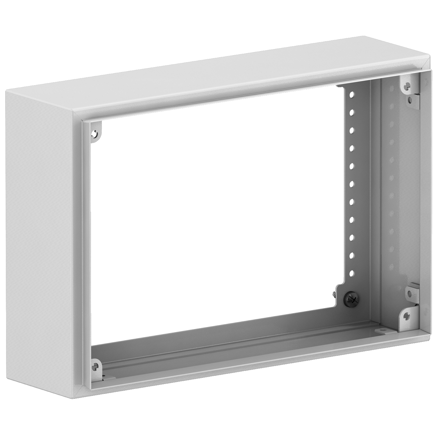 NSYAES348SB - Metal extension box H300xW400xD80 IP66 IK10 RAL 7035 ...