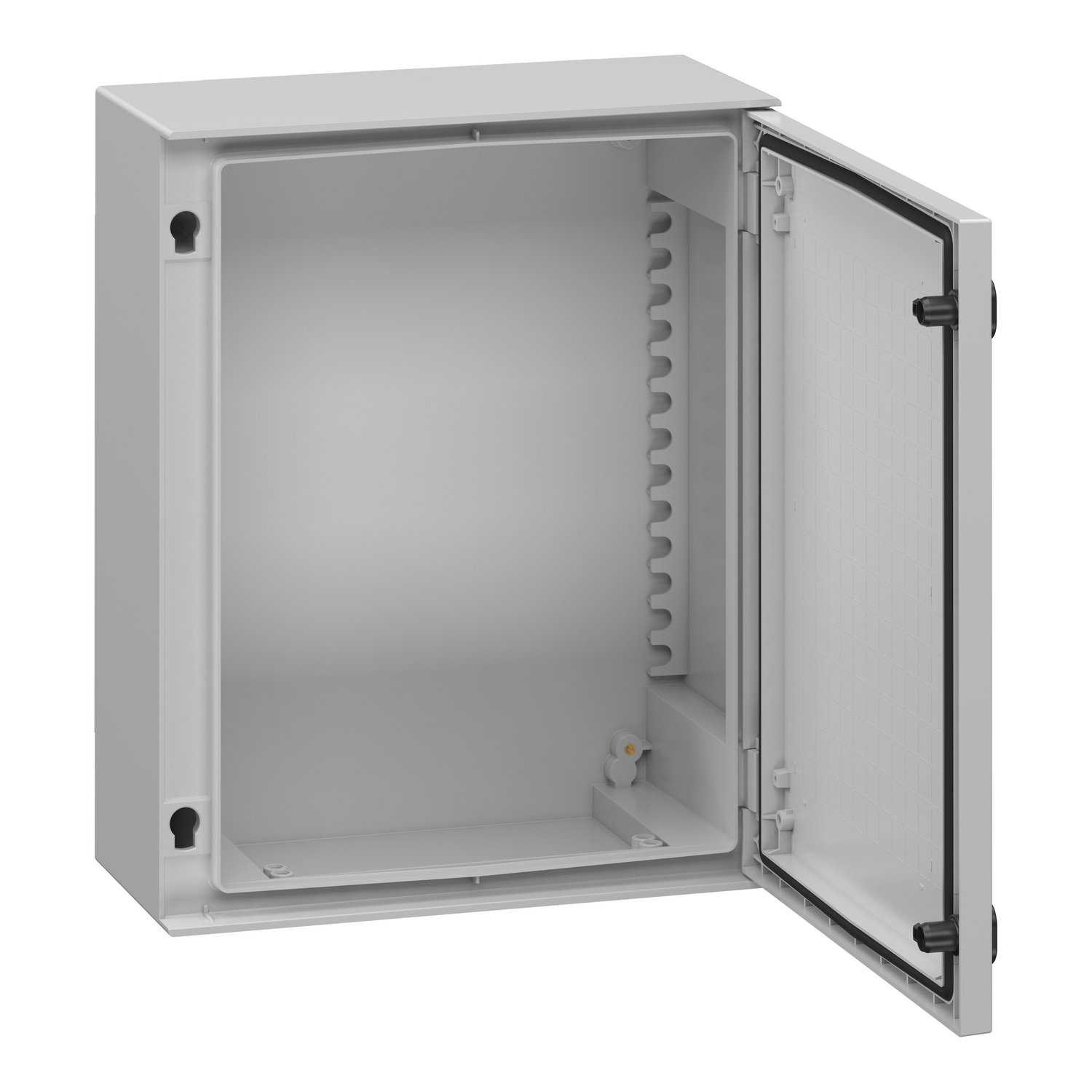 NSYPLM54G, Wall mounted polyester enclosure, PanelSeT PLM, plain door ...