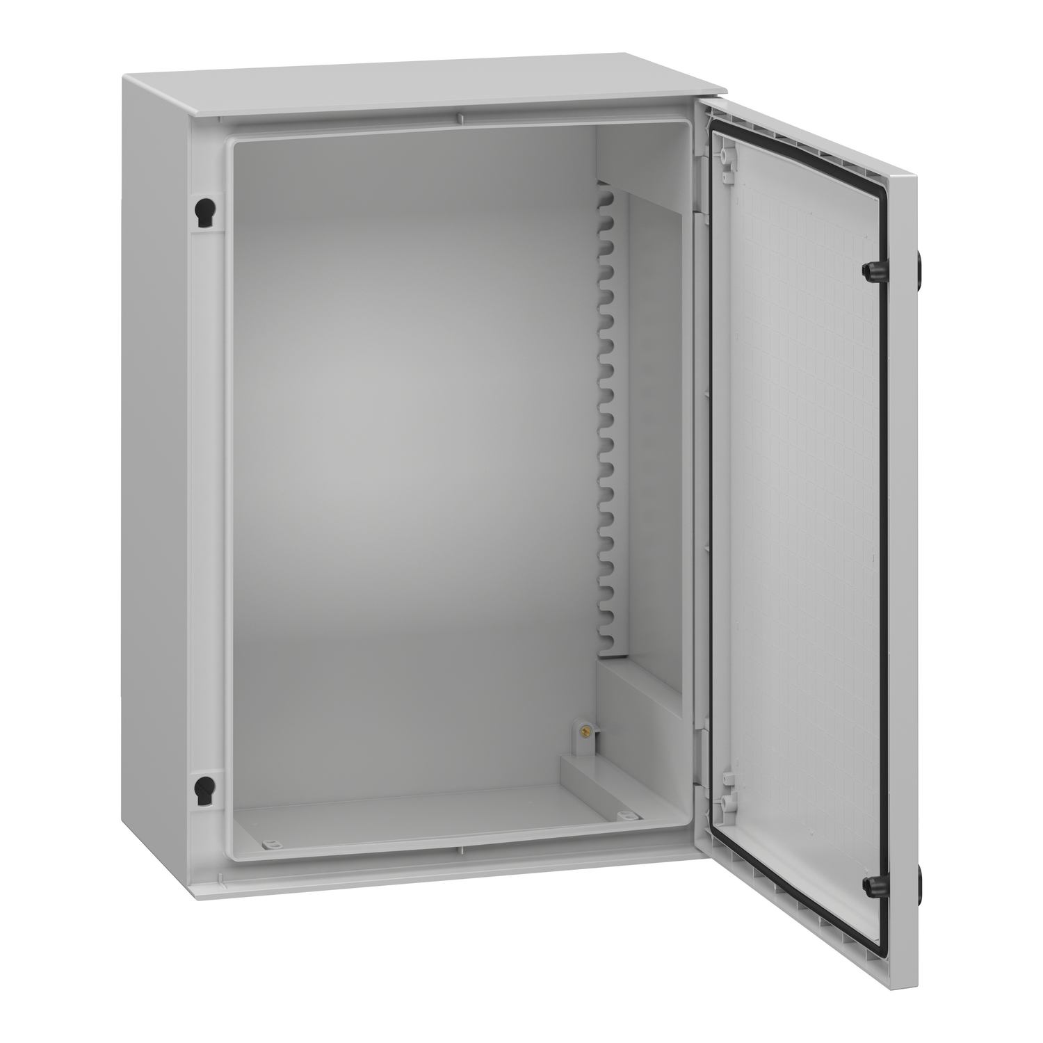 NSYPLM75G - Wall mounted polyester enclosure, PanelSeT PLM, plain door ...