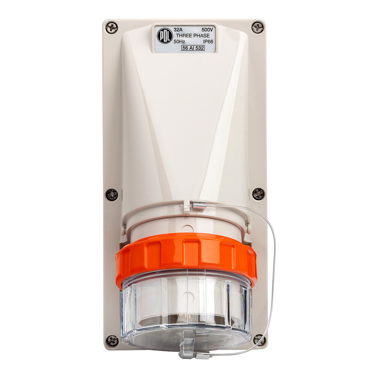 PDL56AI532LE - Appliance Inlet, 56 Series, 32A 500V 3-Phase 5-Round Pin ...