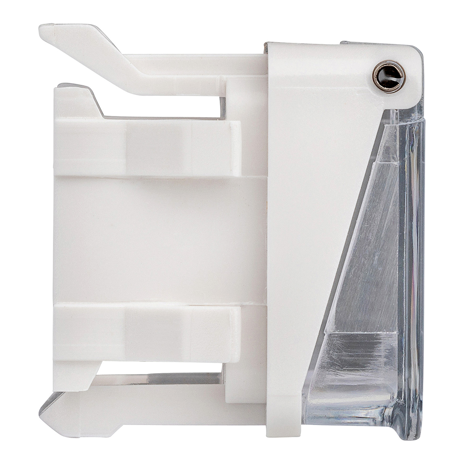 PDL619MKLCWH - Keystone Format Data Jack Clip Module With Clear Hinged ...