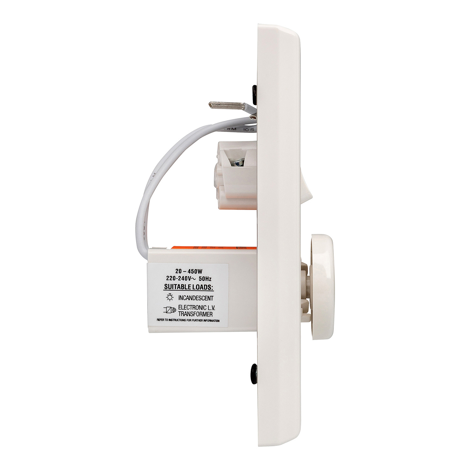 PDL624TWH - Dimmer Switch, 600 Series, 20-450W Trailing Edge Control ...