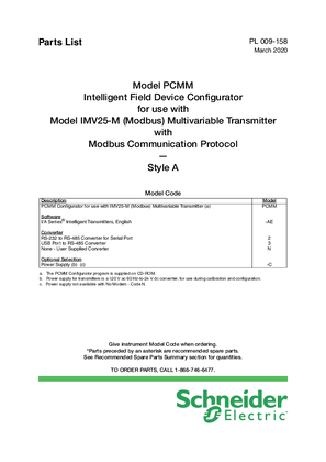 IMV25 Multivariable Pressure Transmitter
