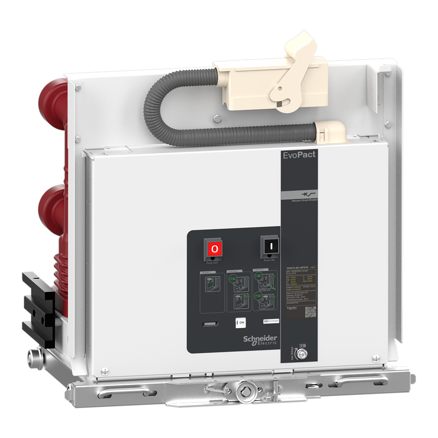 HVX122512E15010 - Vacuum circuit breaker, EvoPact HVX-EP, Withdrawable ...