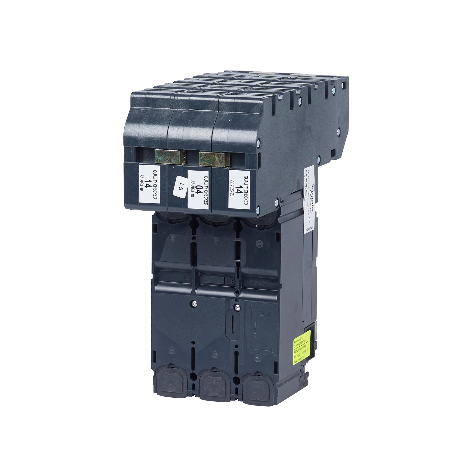 PP42503X36ML5 - Molded case circuit breaker, PowerPacT 4, 3P, Icu 36kA ...