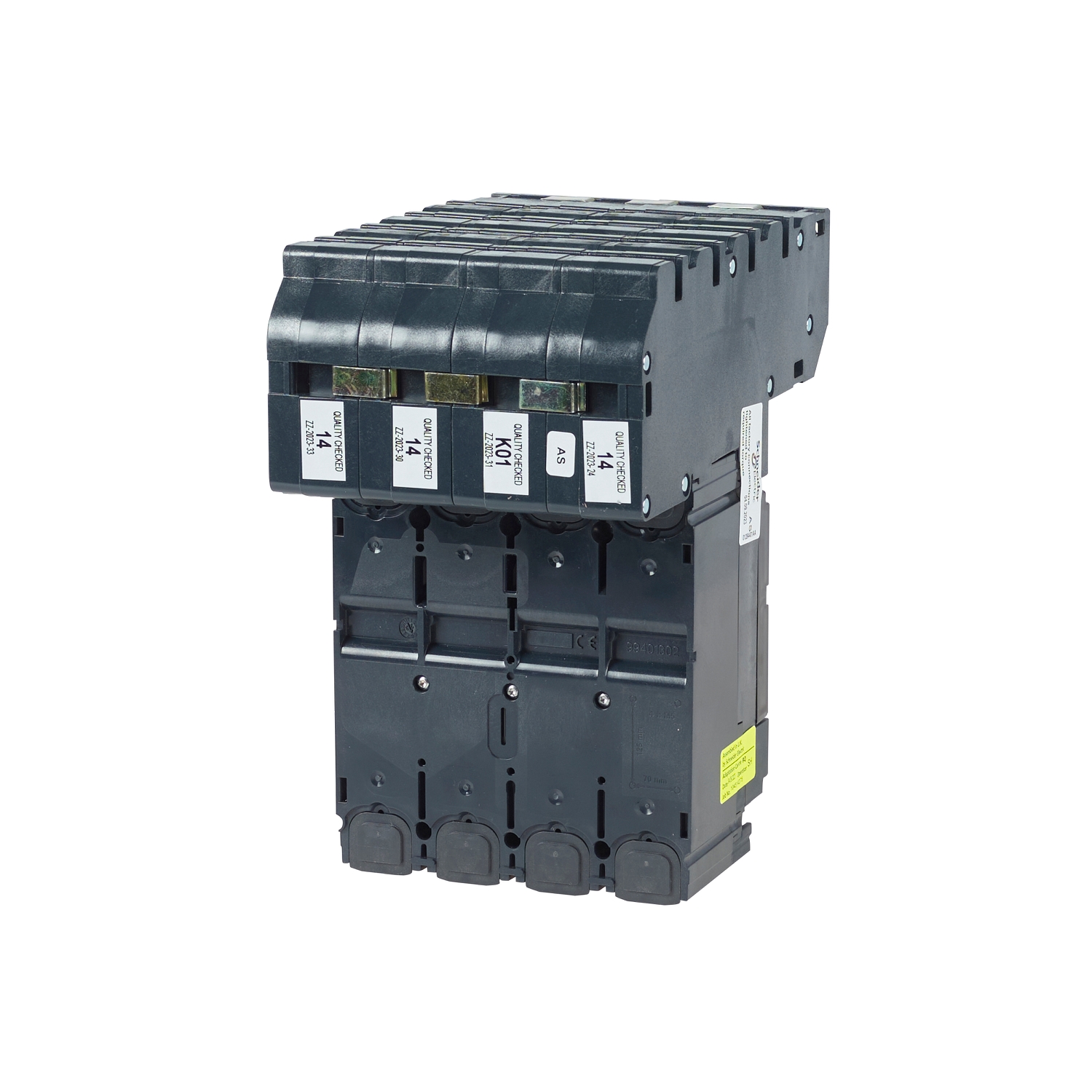 PP41004X - Molded case circuit breaker, PowerPacT 4, 4P, Icu 36kA, TMD ...