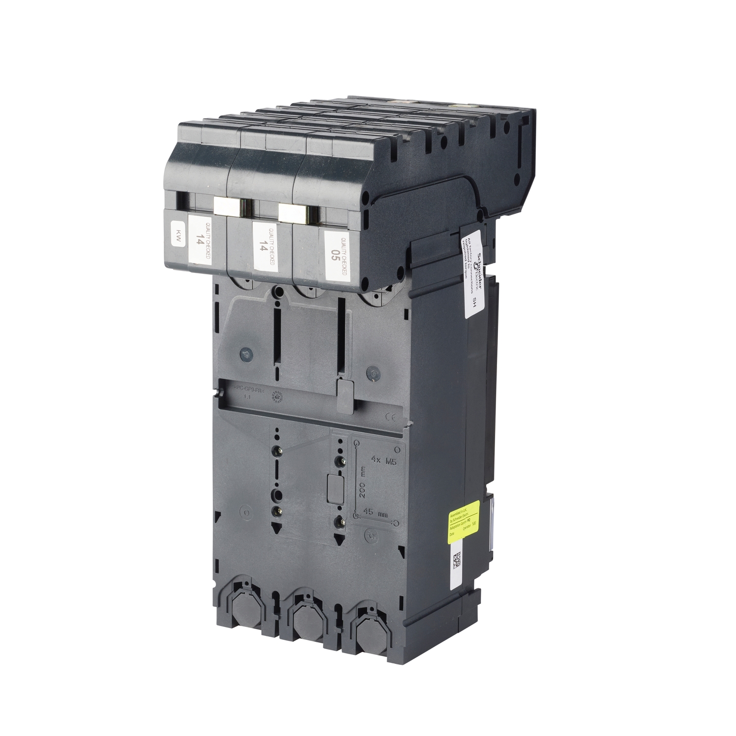 PP46303NAX - Switch disconnector, PowerPacT 4, 3 poles, 630A ...