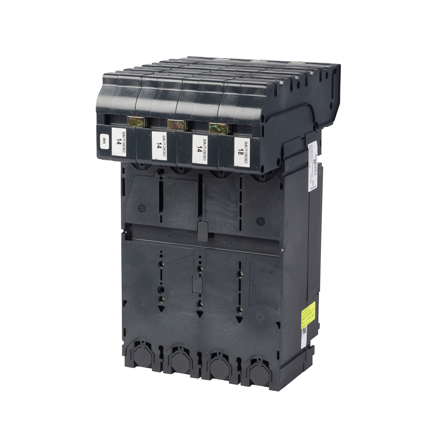 PP46304NAX - Switch disconnector, PowerPacT 4, 4 poles, 630A ...