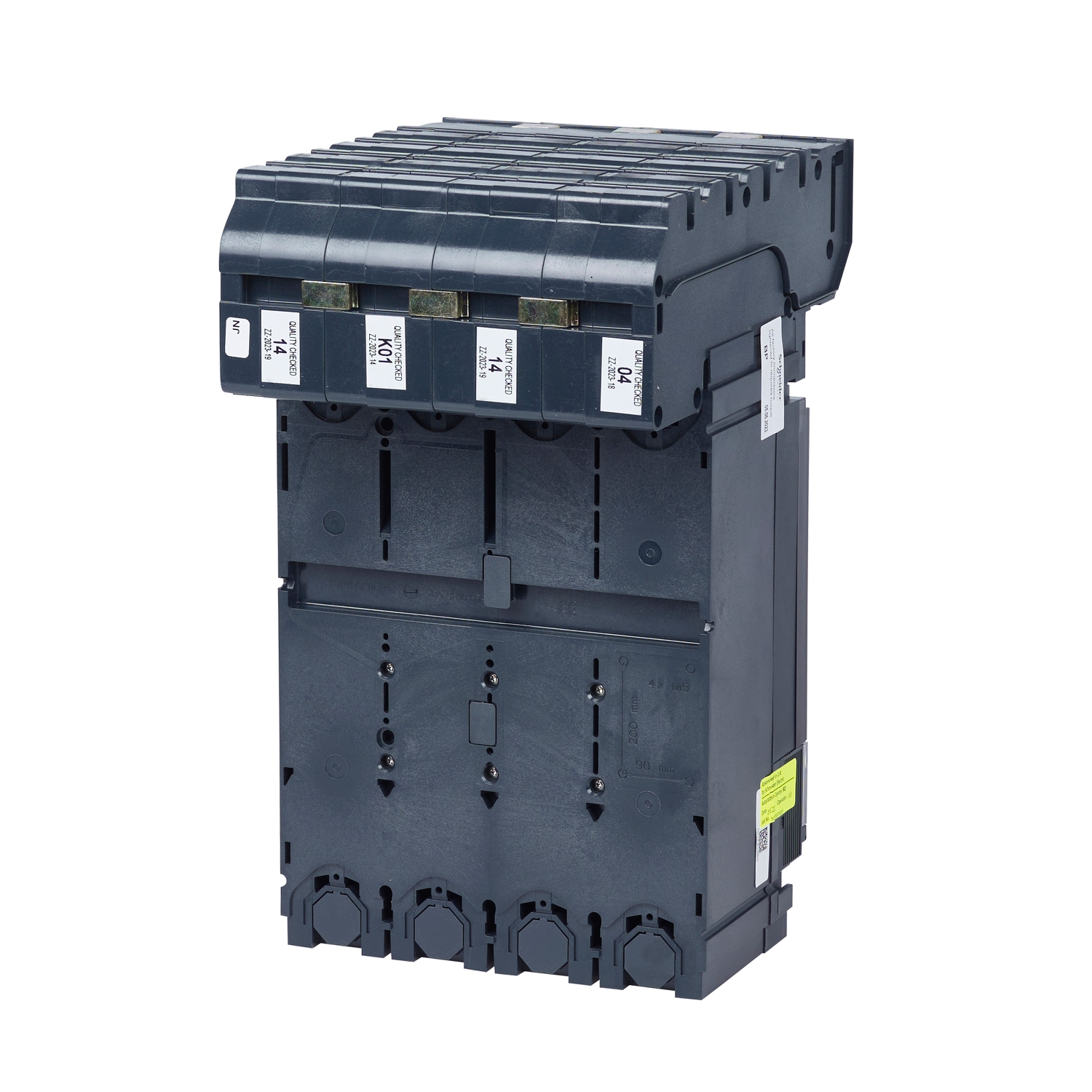 PP44004X - PowerPact 4 Molded case circuit breaker, 4P, Icu 50kA ...