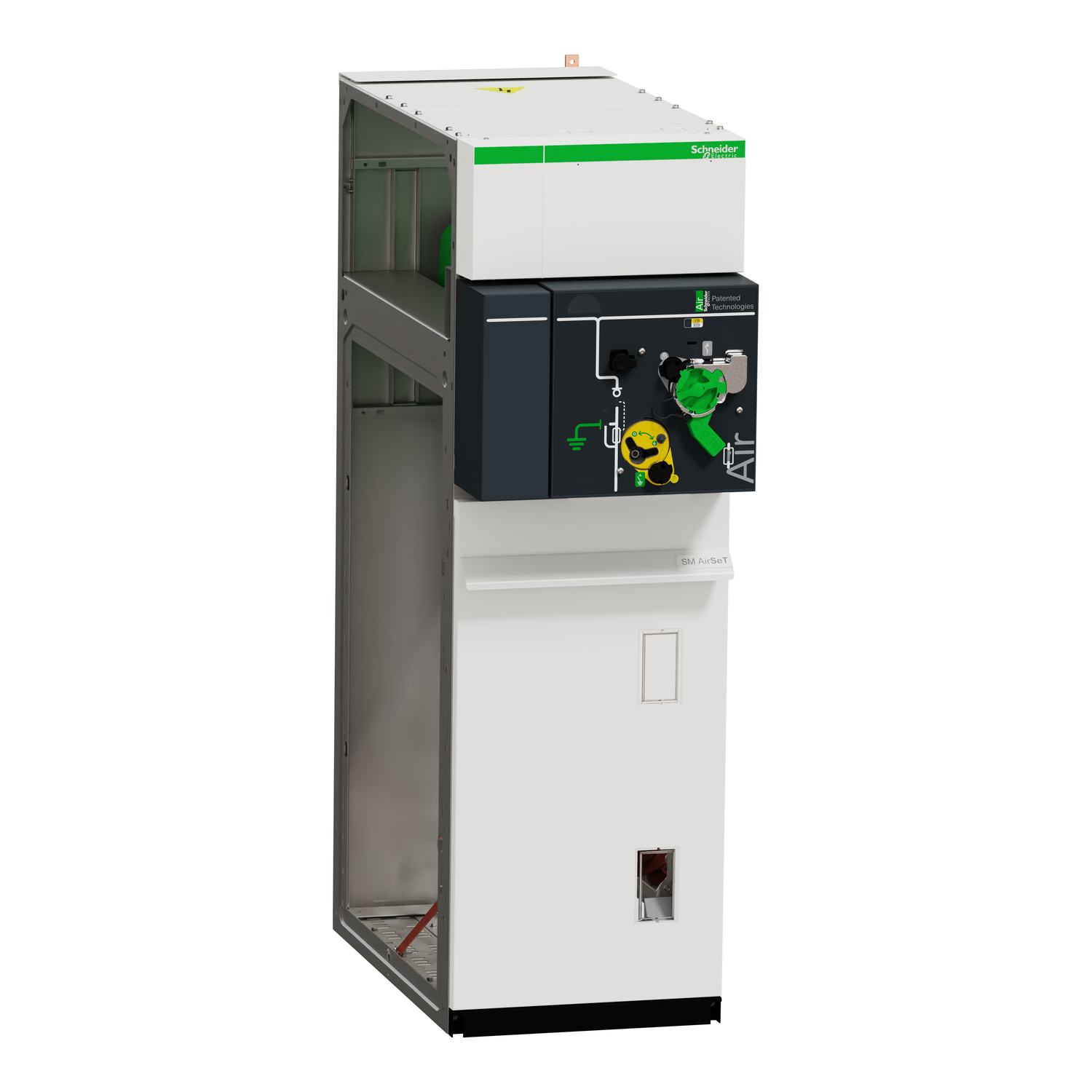 MSASMAQM24 - Cubicle, SM AirSeT, fuse switch combination unit QM, 24kV ...