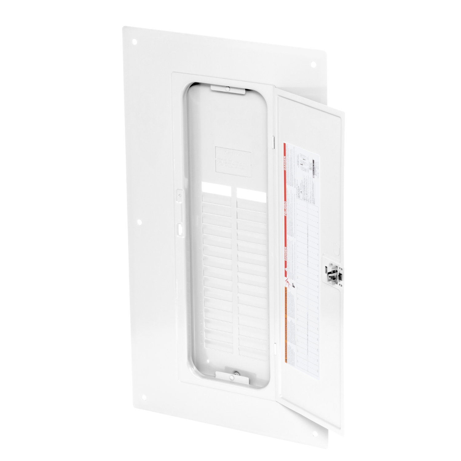 QOC32UFW - Cover, QO, for 32 space load center, flush, white ...