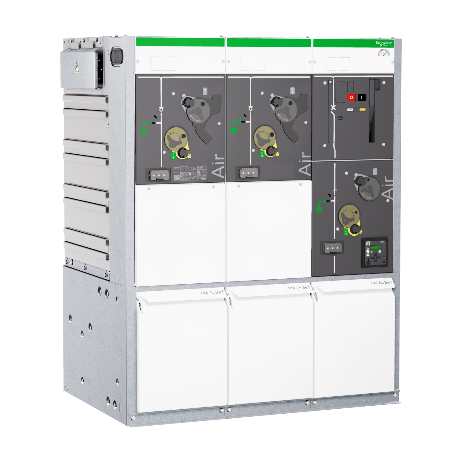 RMUDY-24-3F-IIB - Ring Main unit, RM AirSeT, 3 functions IIB, 24kV ...