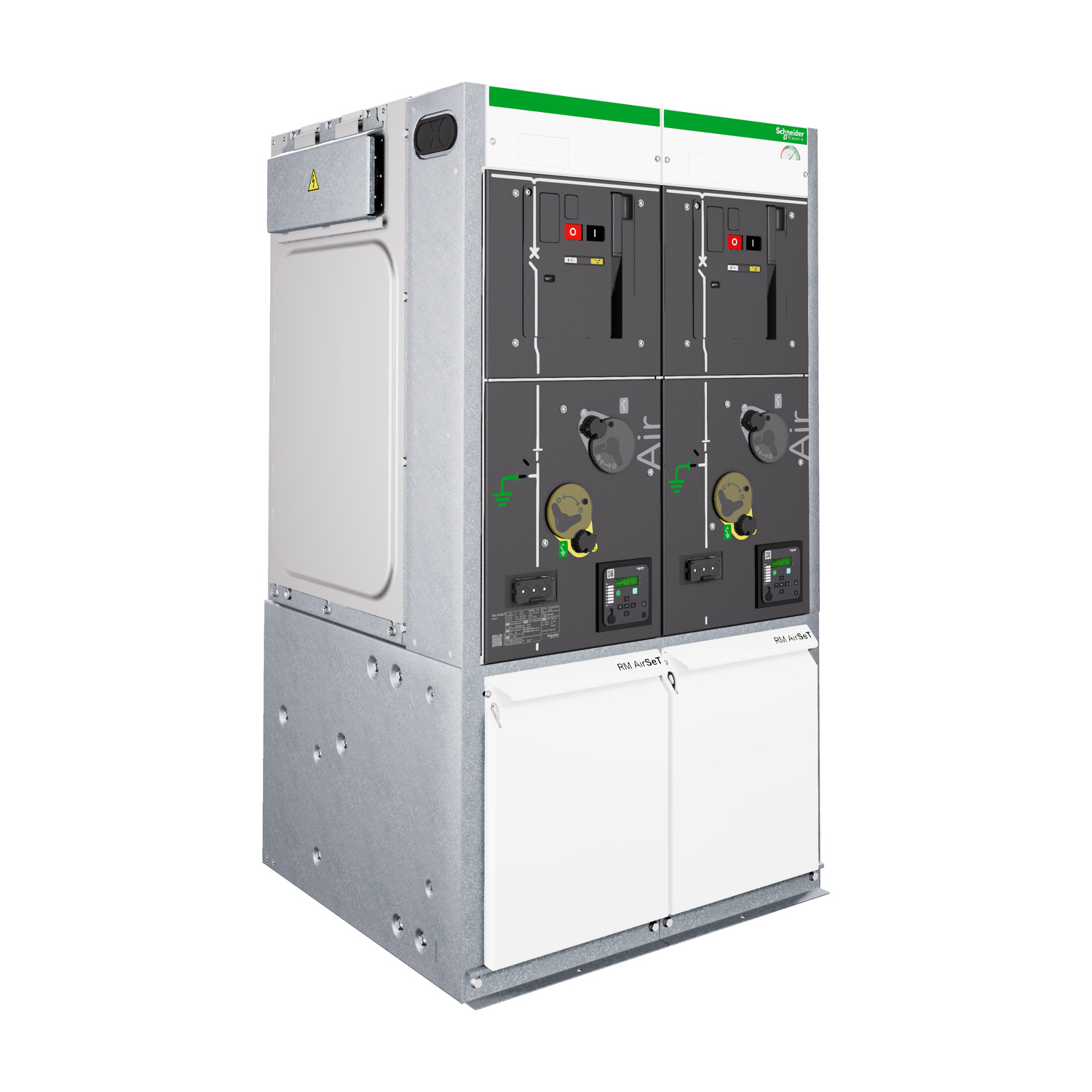 RMUDY-12-2F-BB - Ring Main Unit, RM AirSeT, 2 functions, BB, 2 circuit ...