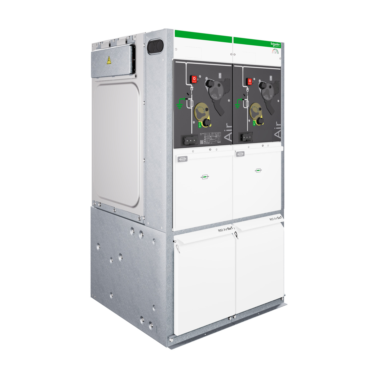 RMU-12-2F-QQ - Ring Main Unit, RM AirSeT, 2 functions QQ, 12kV, 20kA 1s ...