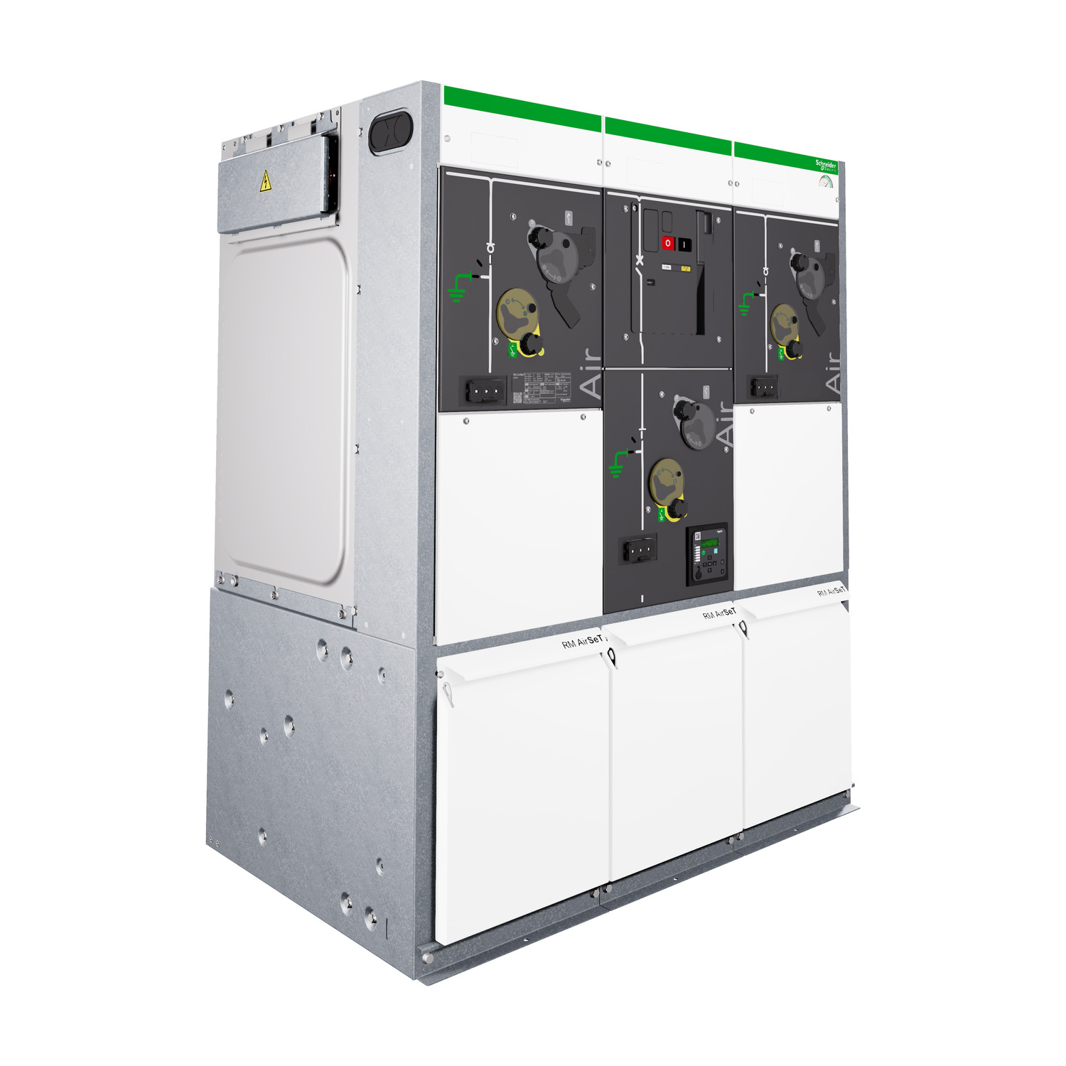 RMU-12-3F-IBI - Ring Main Unit, RM AirSeT, 3 functions, IBI, 2 switch ...