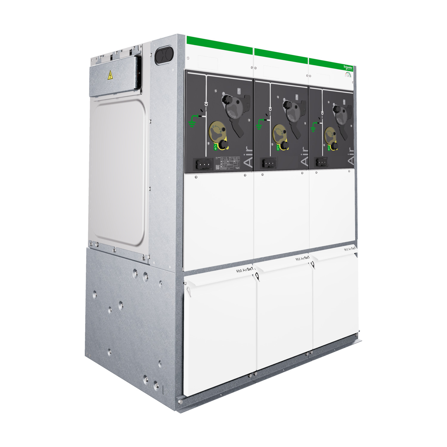 RMU-12-3F-III - Ring Main Unit, RM AirSeT, 3 functions III, 12kV, 20kA ...