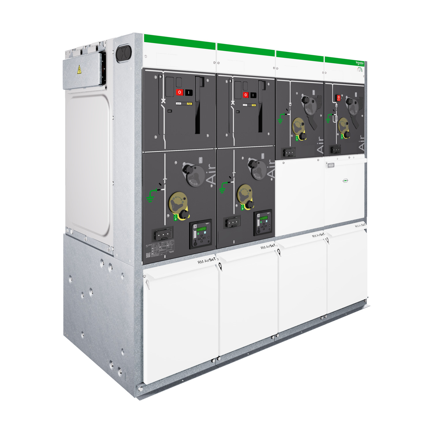 RMUDY-12-4F-BBIQ - Ring Main Unit, RM AirSeT, 4 functions, BBIQ, 1 ...