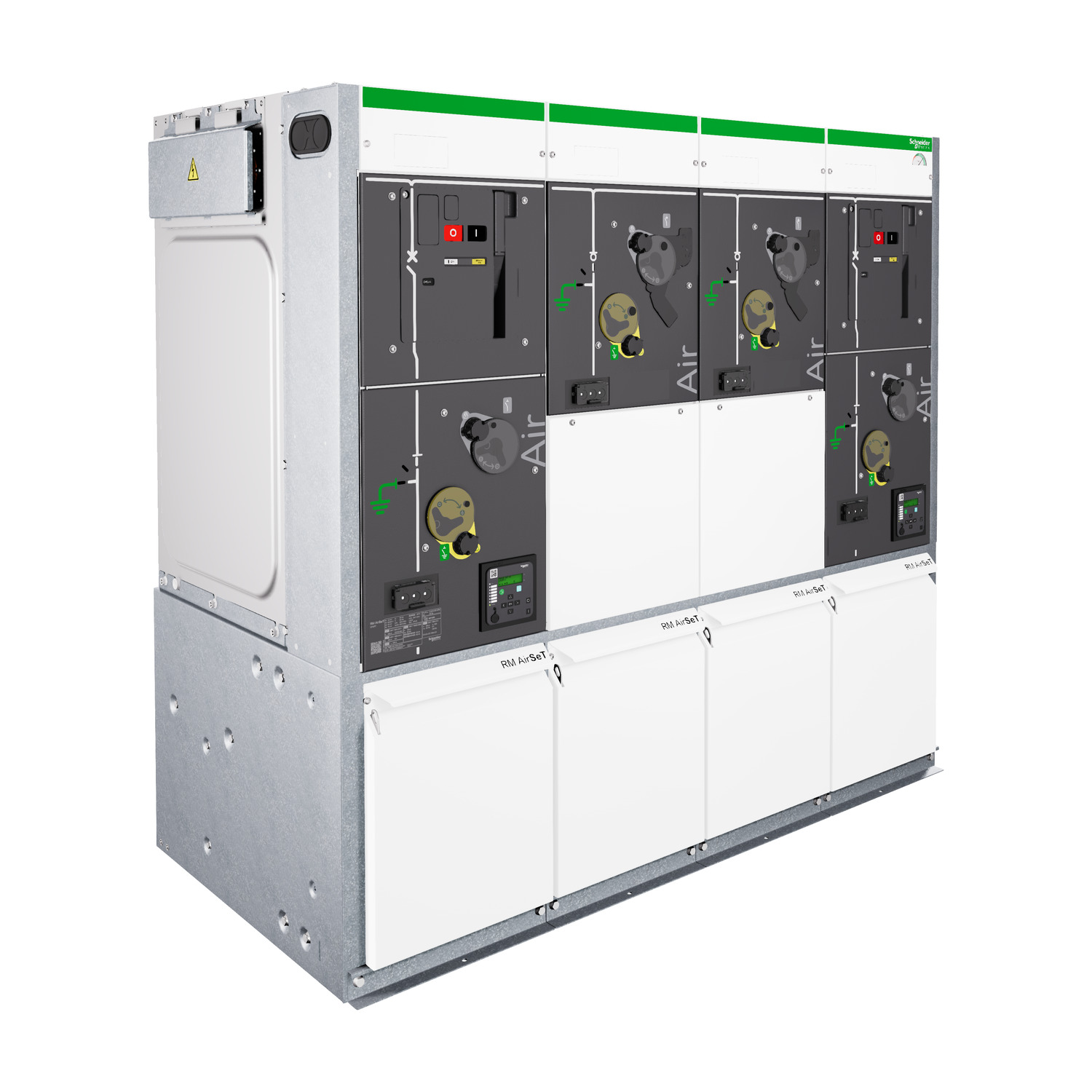 RMUDY-12-4F-BIIB - Ring Main Unit, RM AirSeT, 4 functions, BIIB, 2 ...