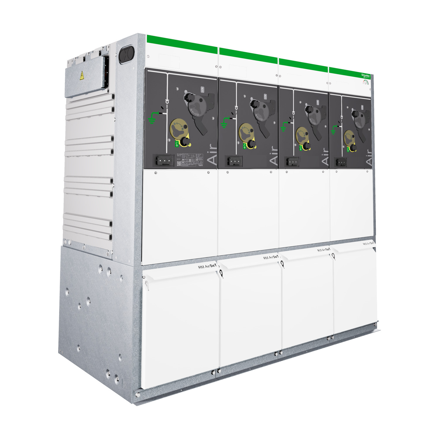 RMU-24-4F-IIII - Ring Main Unit, RM AirSeT, 4 functions IIII, 24kV ...