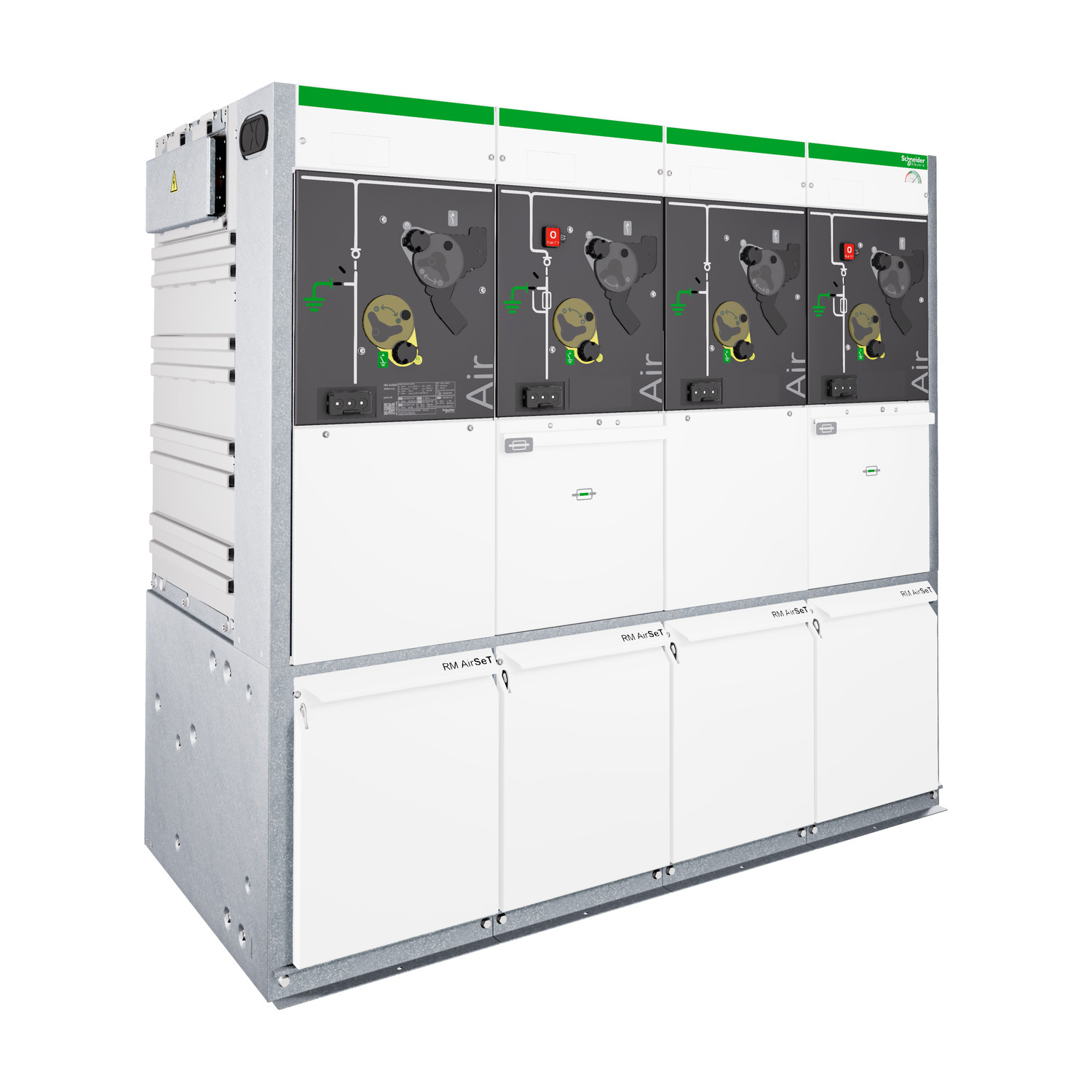 RMU-24-4F-IQIQ - Ring Main Unit, RM AirSeT, 4 functions IQIQ, 24kV ...