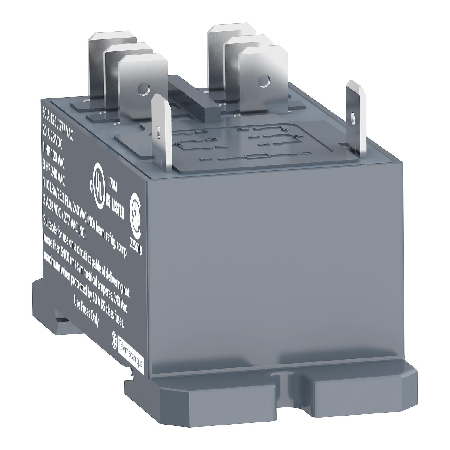 RPF2BBD - power relay, Harmony electromechanical relays, DIN rail or ...