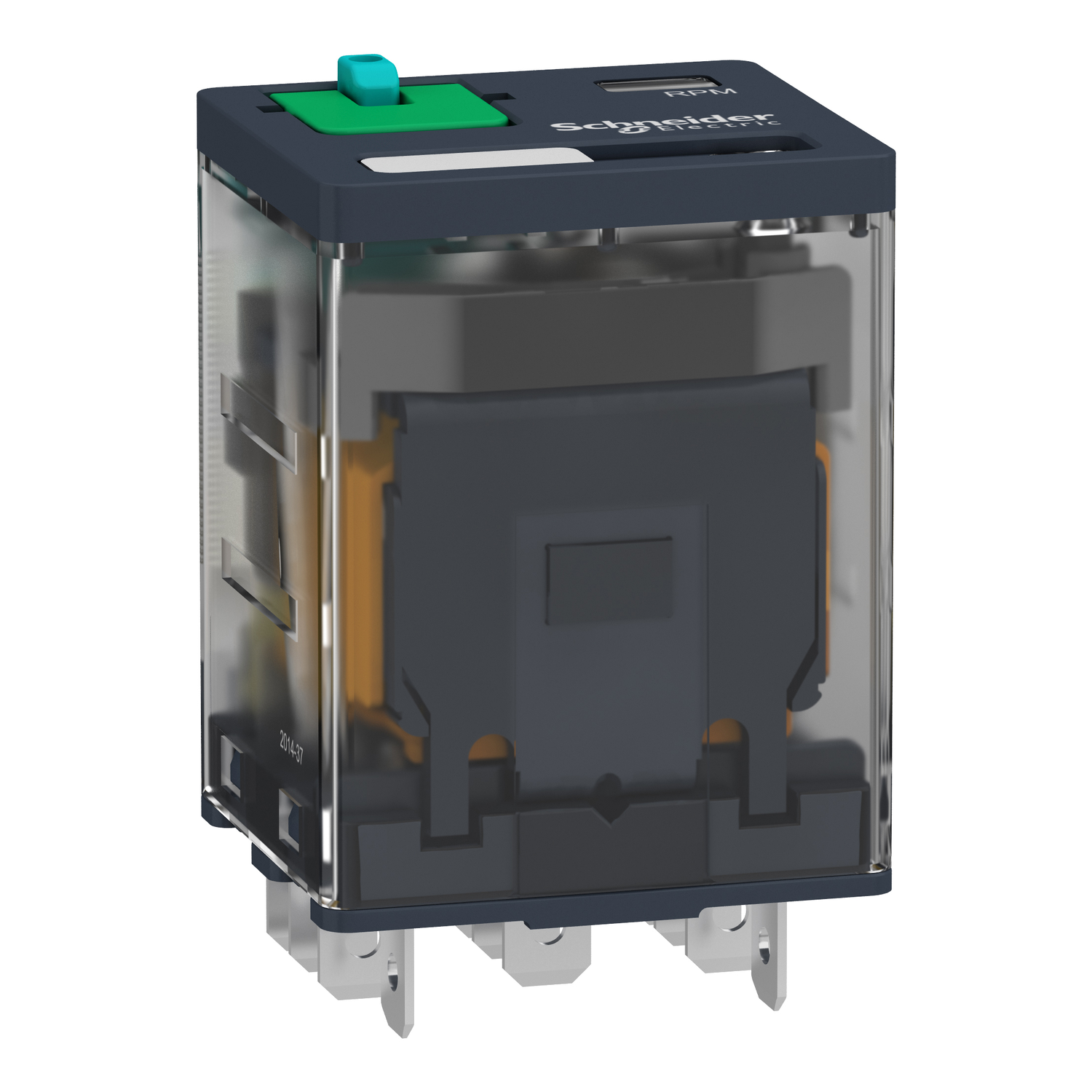 RPM32BD - Relé enchufable Zelio RPM, 15 A, 3 CO, with LED, with ...