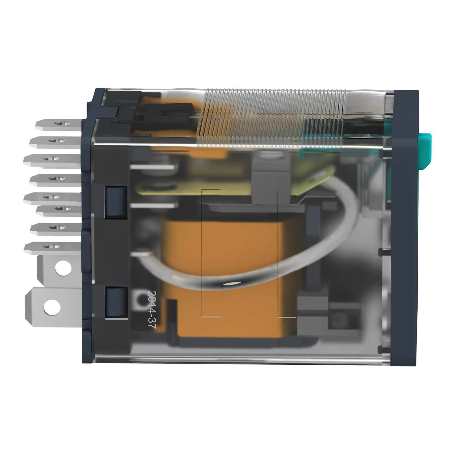 plug-in relay, Harmony electromechanical relays, 15A, 3CO, with LED ...