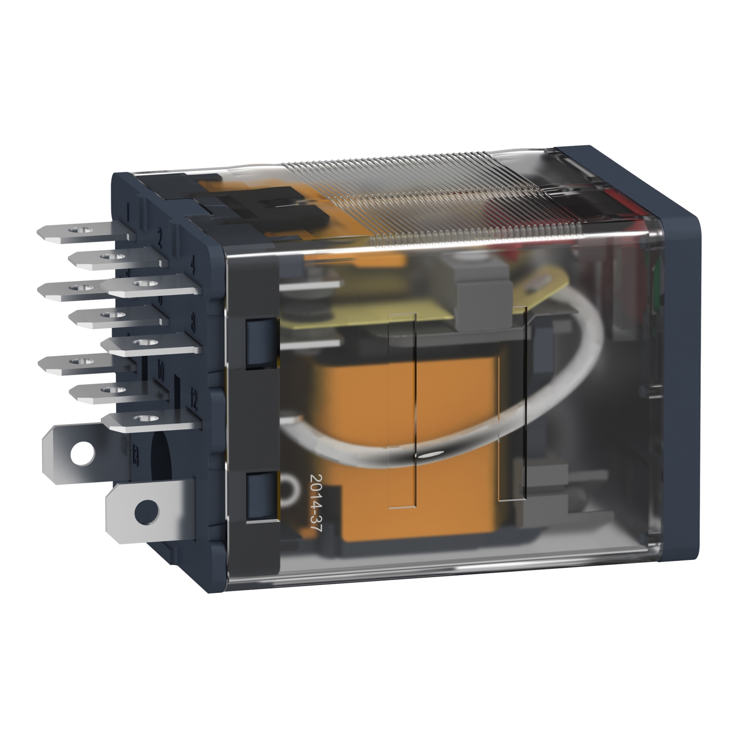 plug-in relay, Harmony electromechanical relays, 15A, 3CO, with LED ...