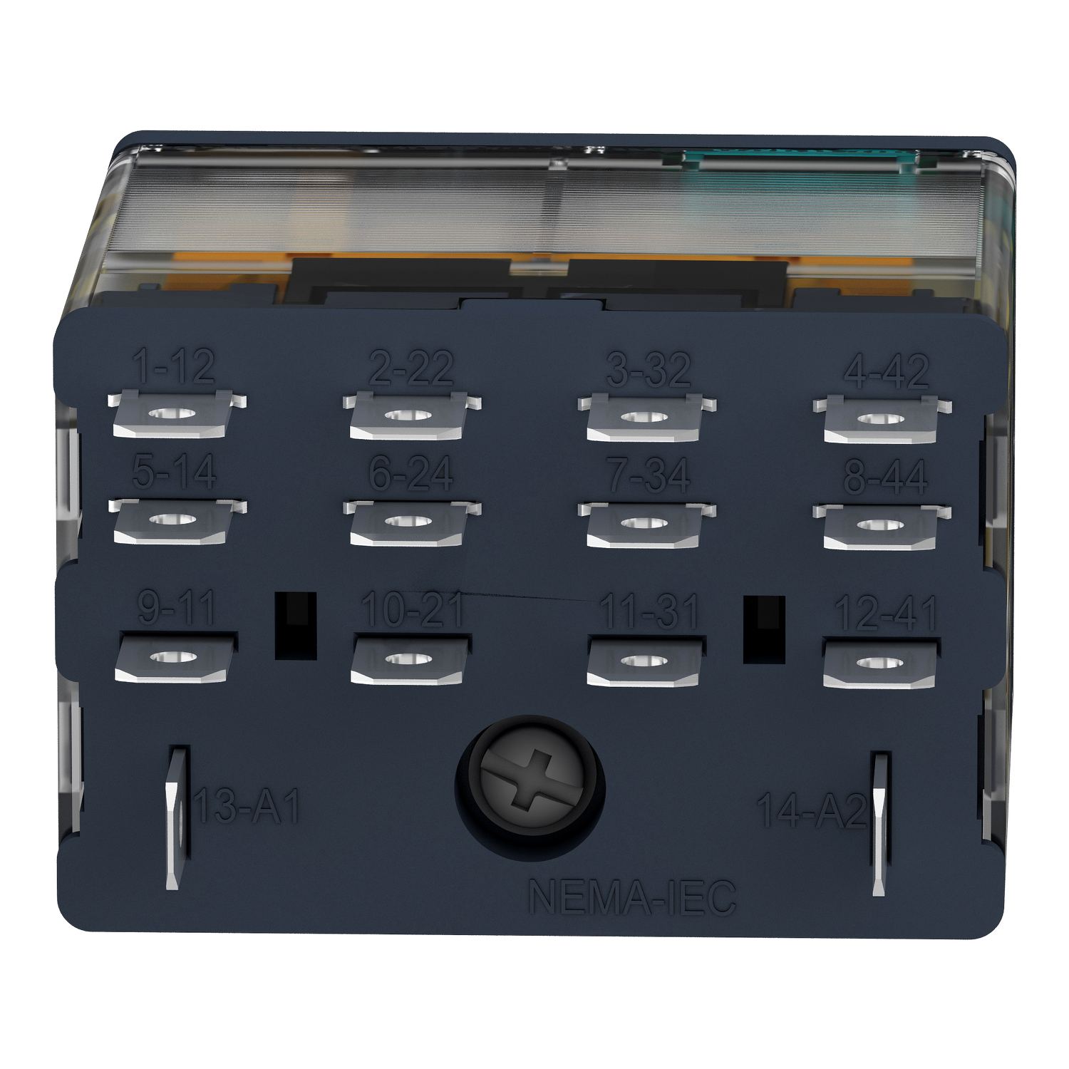 RPM42BD - plug-in relay, Harmony electromechanical relays, 15A, 4CO ...