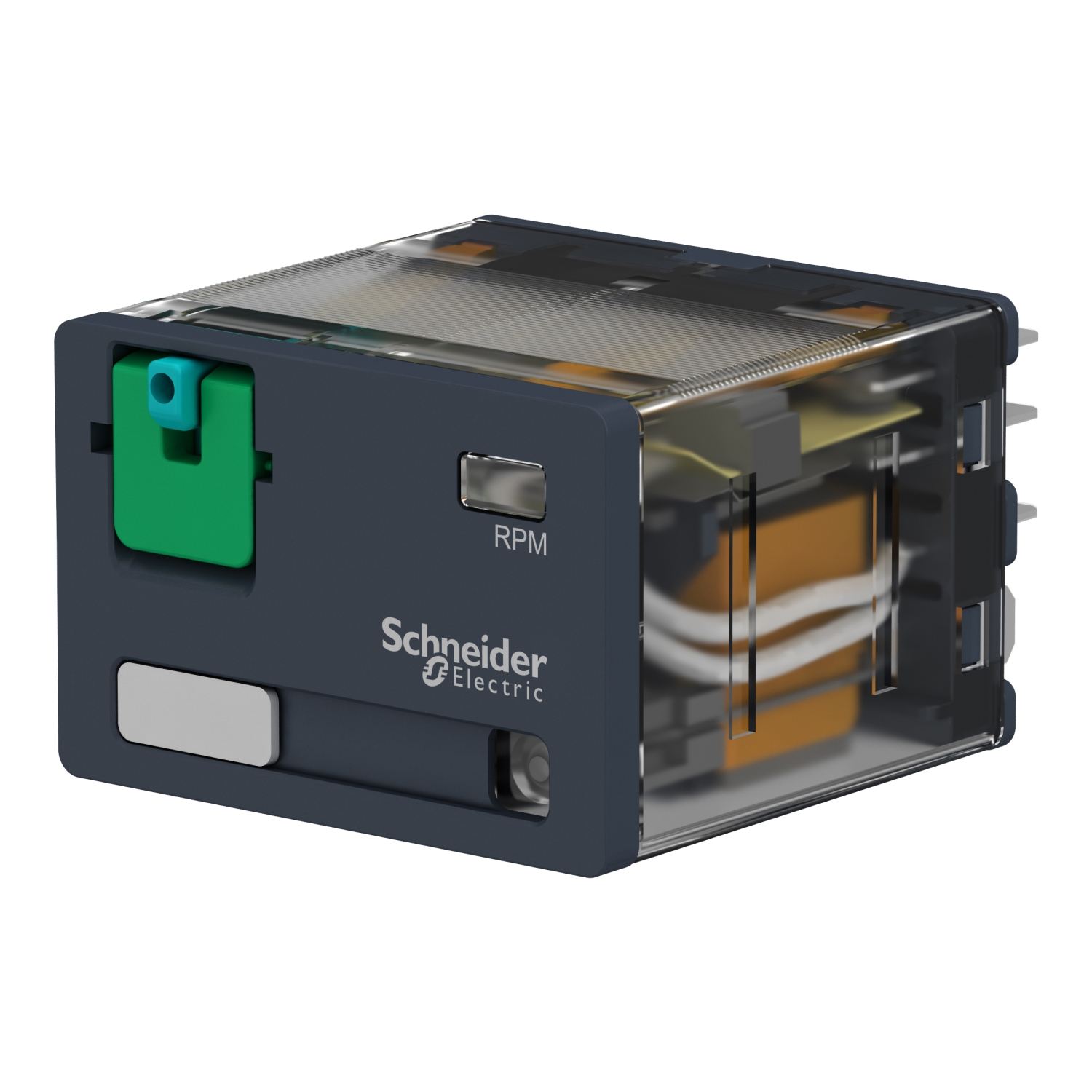 RPM42ED - power plug-in relay - Zelio RPM - 4 C/O - 48 V DC - 15 A ...