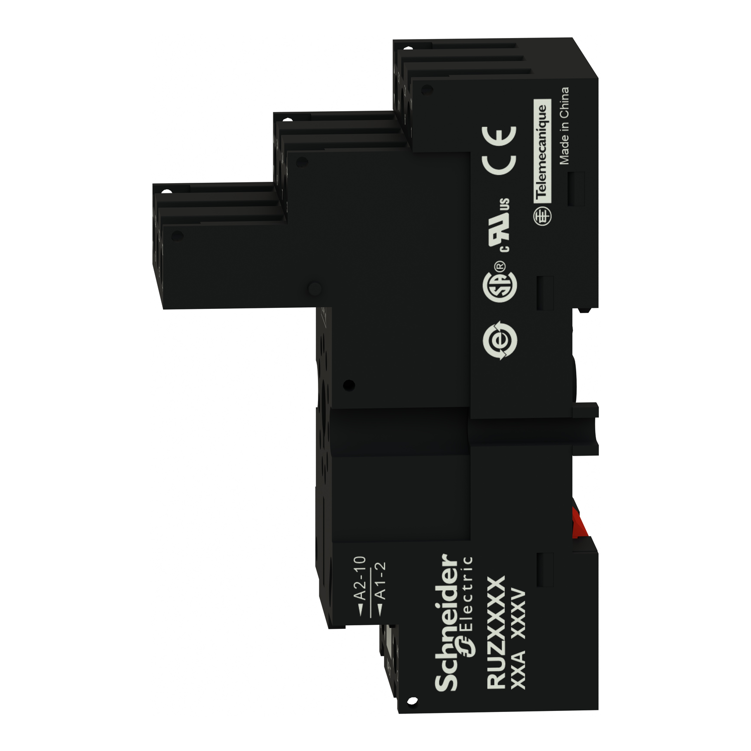 RUZSC3M, socket, Harmony Electromechanical Relays, for RUMC3 relays ...