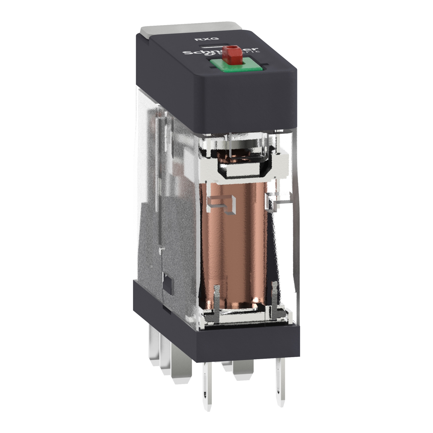 RXG21M7 - interface plug in relay, Harmony Electromechanical Relays, 5A ...