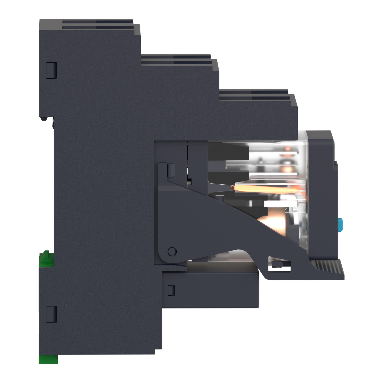 RXG22BDPV - Interface plug in relay pre assembled, Harmony, 5A, 2CO ...