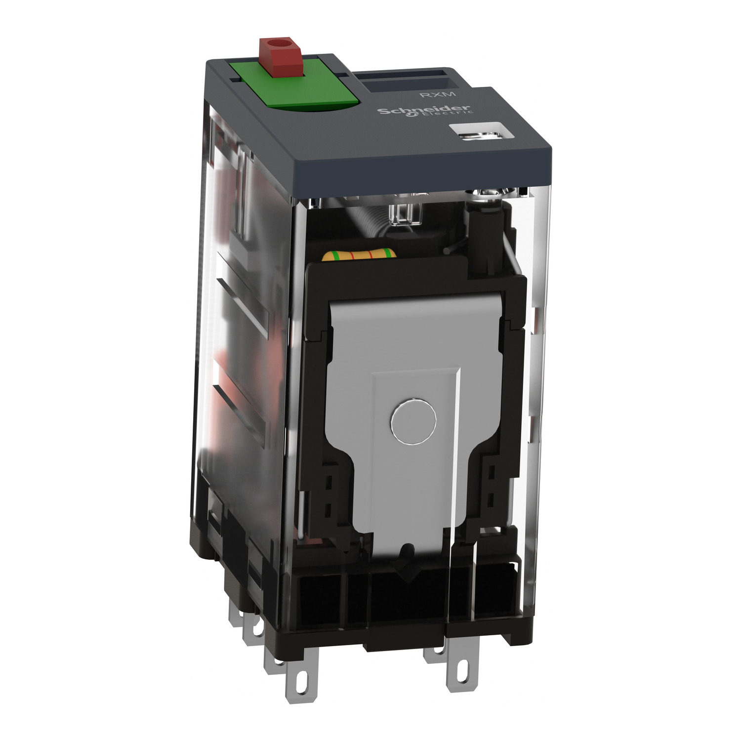 RXM2CB2P7 - Miniature plug in relay, Harmony, 10A, 2CO, 230V AC ...