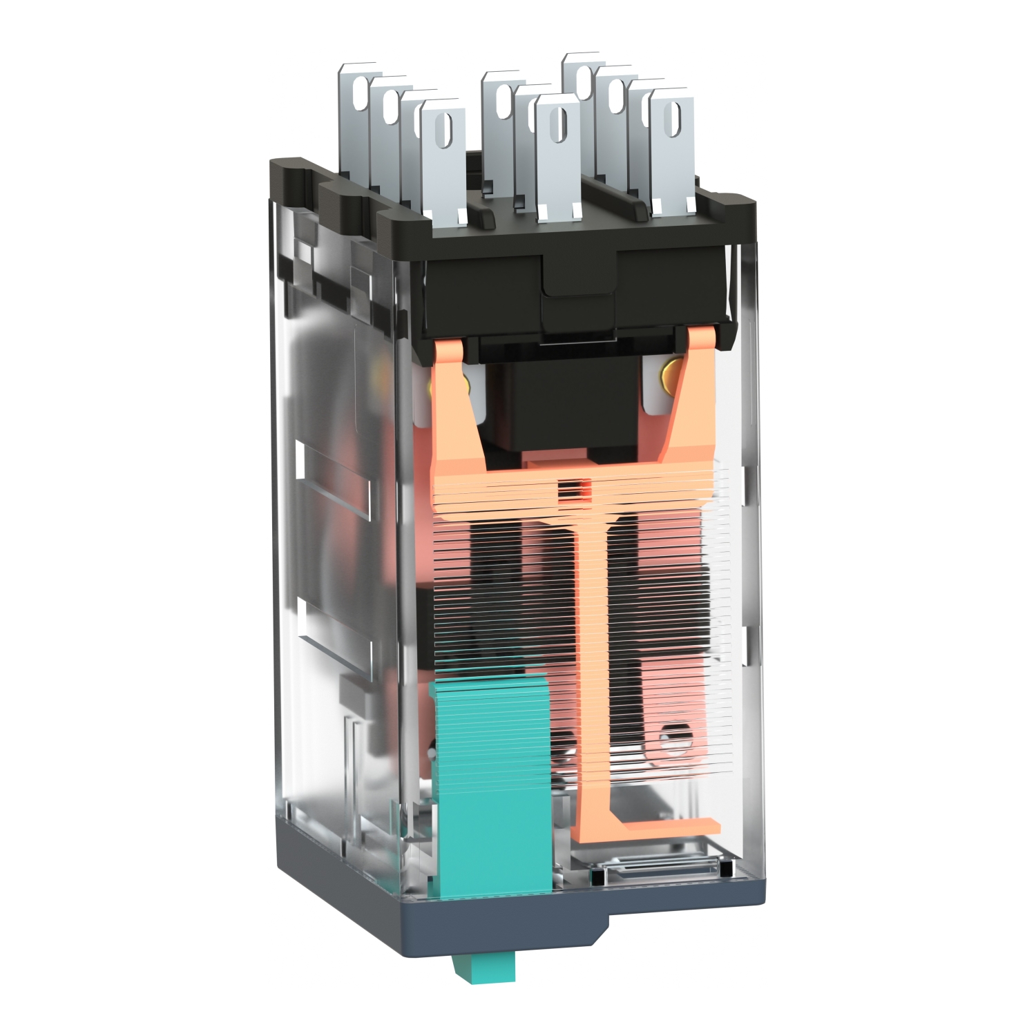 RXM3AB1ED - relé de miniatura enchufable - HARMONY RXM - 3 CA - 48 V CC ...